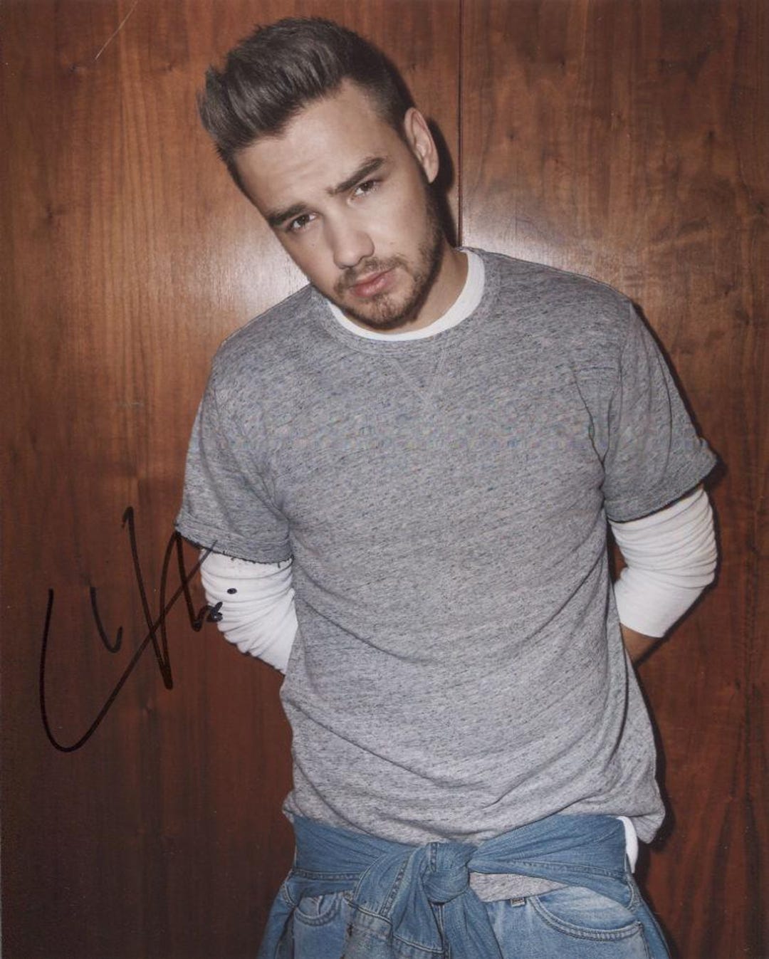 Liam Payne One Direction SIGNED 8" X 10" Photo + Certificate of ...