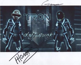 Daft Punk Autograph - Etsy
