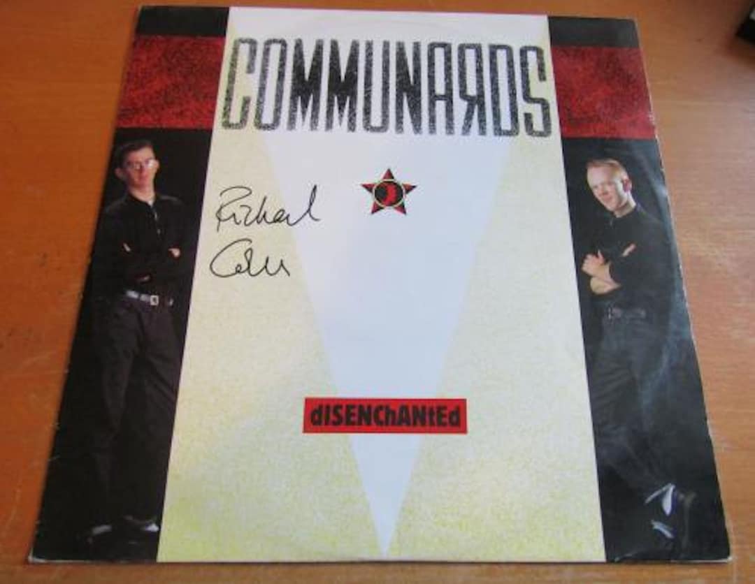 The Communards (U.K. Pop Band) Richard Cole SIGNED Vinyl 12" Single ...