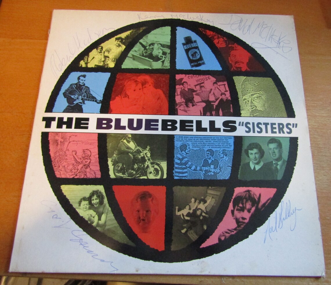 The Bluebells (scottish Indie / Pop Band) FULLY SIGNED Sisters LP Album ...