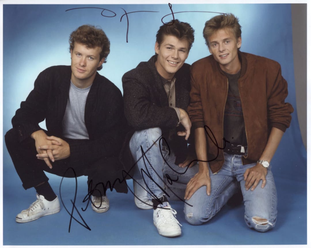 A-ha band Morten Harket FULLY SIGNED 8 X 10 - Etsy