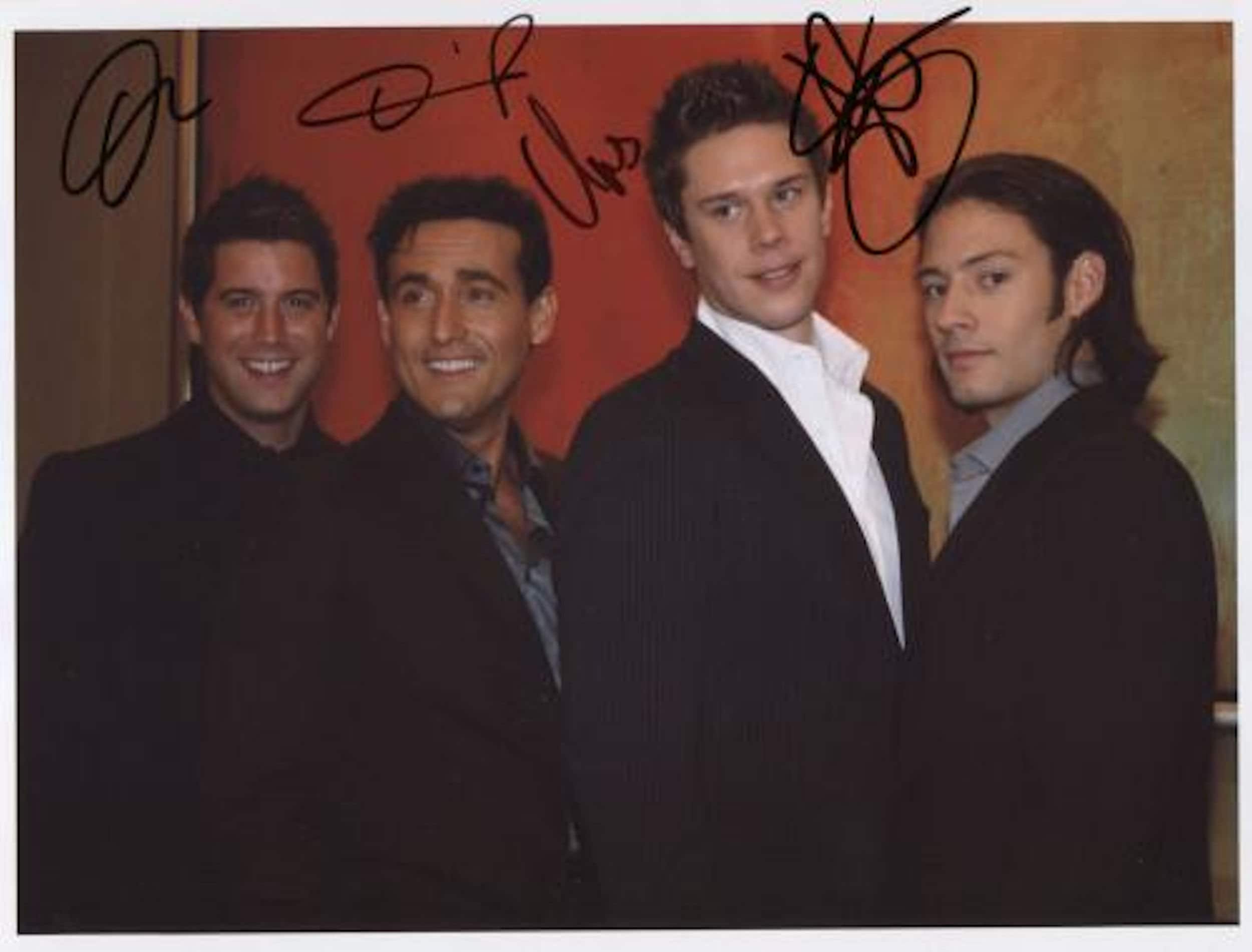 Il Divo (classical Band) SIGNED 8" X 10" Photo + Certificate of ...
