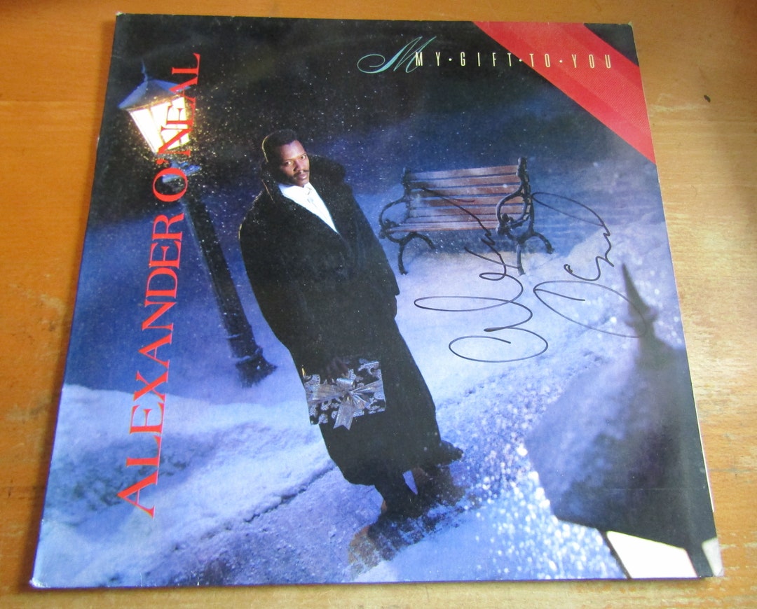 Alexander O'neal SIGNED Vinyl Album LP + Certificate of Authentication ...