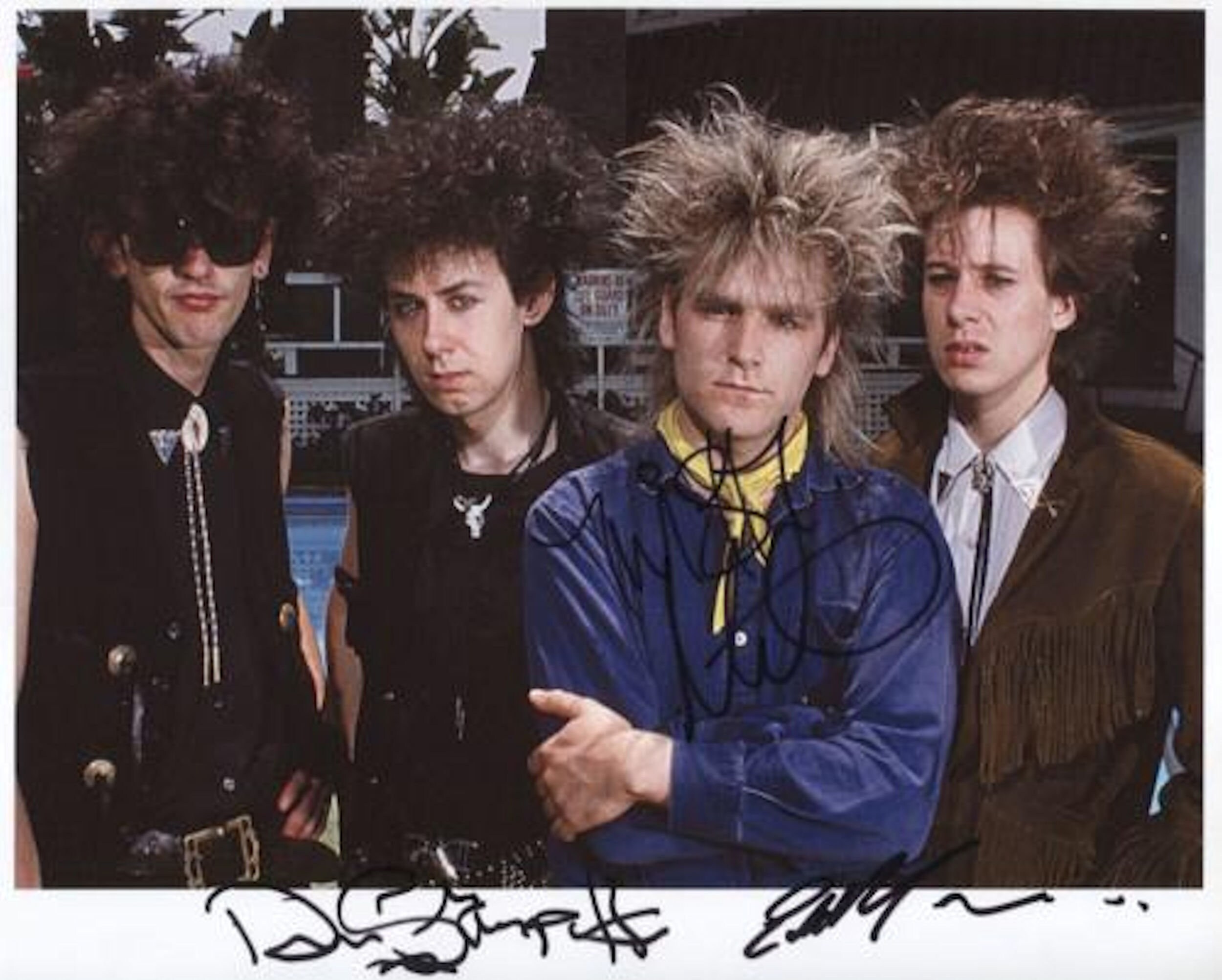 The Alarm band Mike Peters Fully Signed 8 X 10 Photo Certificate of ...