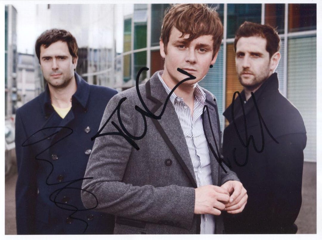 Keane band Tim Rice-oxley SIGNED 8 X 10 Photo Certificate of ...