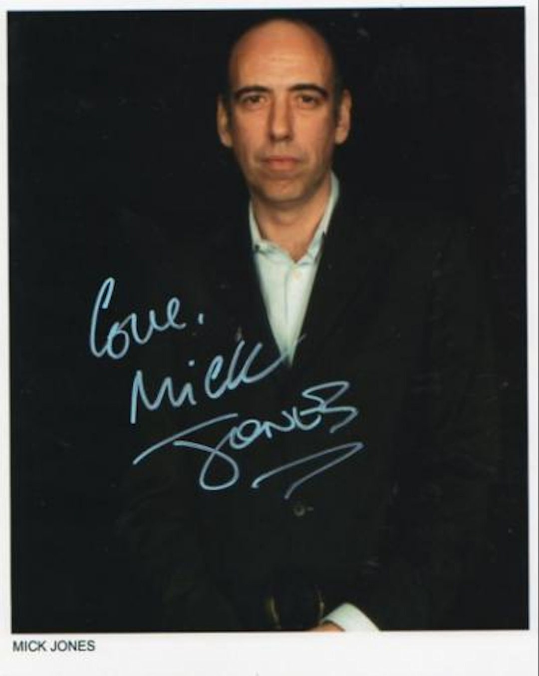 Mick Jones the Clash Signed 8 X 10 Photo - Etsy