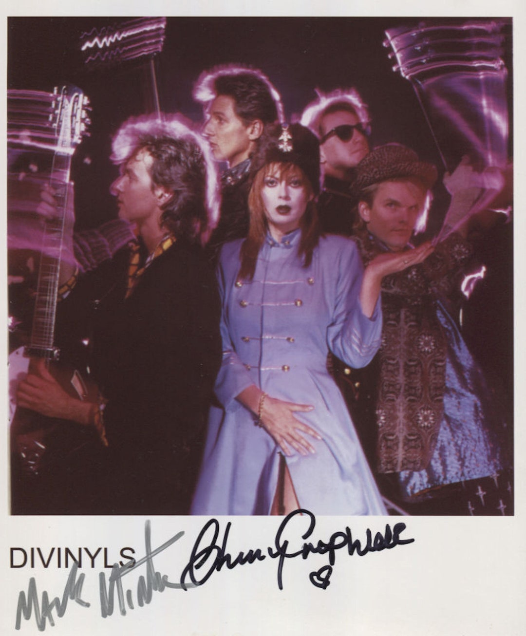 The Divinyls Christina Amphlett and Mark Mcentee Signed 8" X 10" Photo ...