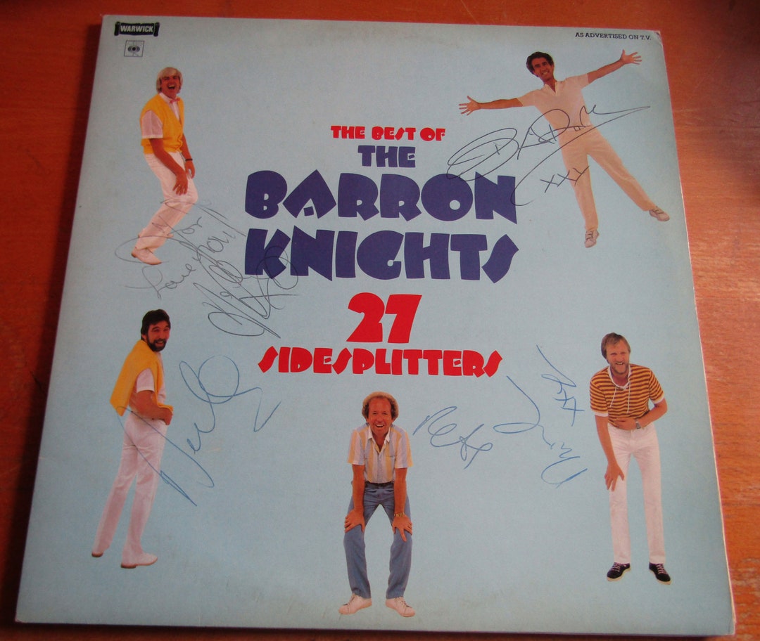 Barron Knights (band) 27 Sidesplitters FULLY SIGNED Vinyl Album + Great ...