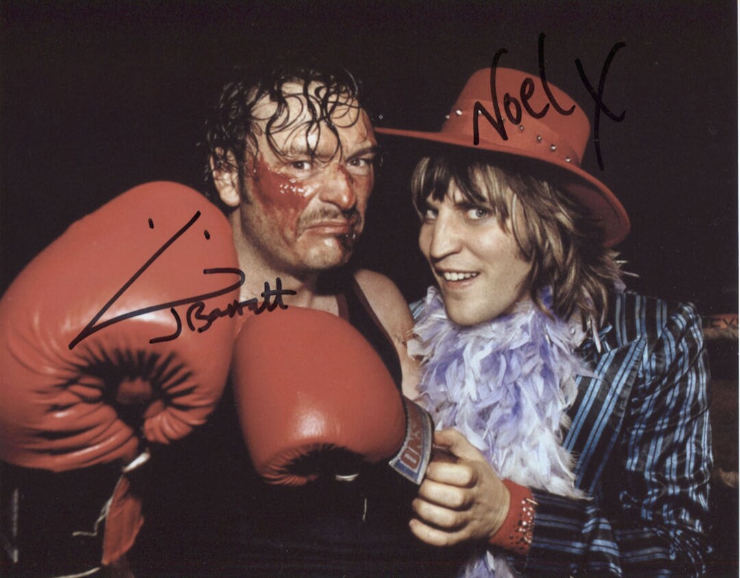 The Mighty Boosh Noel Fielding Julian Barratt SIGNED 8 X 10 Photo ...
