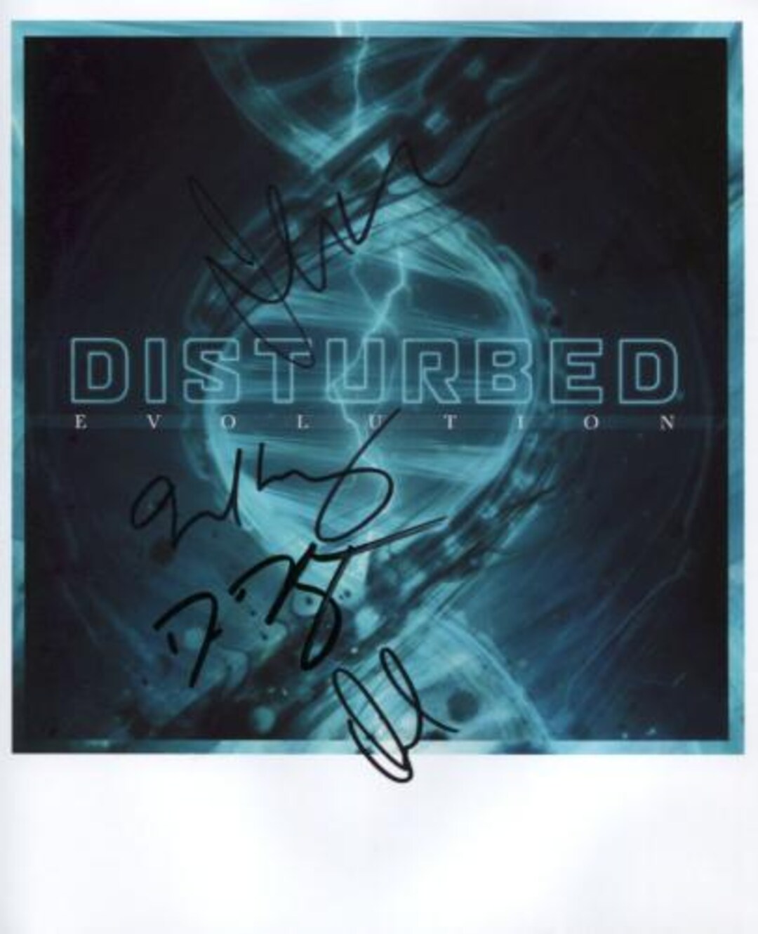 The Disturbed (band) David Draiman FULLY SIGNED 8" X 10" Photo + Certificate of Authentication ...
