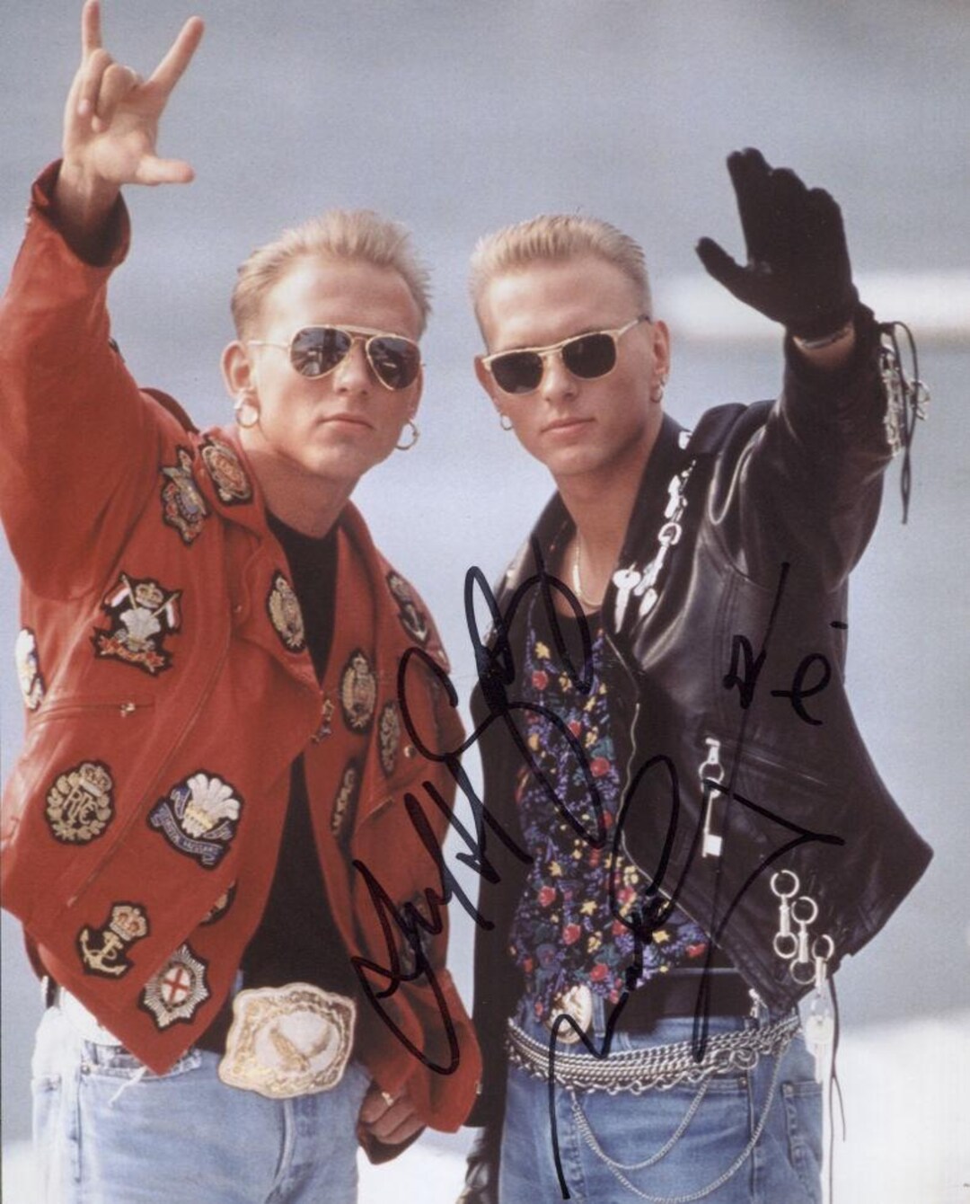 Bros (pop Band) Matt Luke Goss SIGNED 8" X 10" Photo + Certificate of ...
