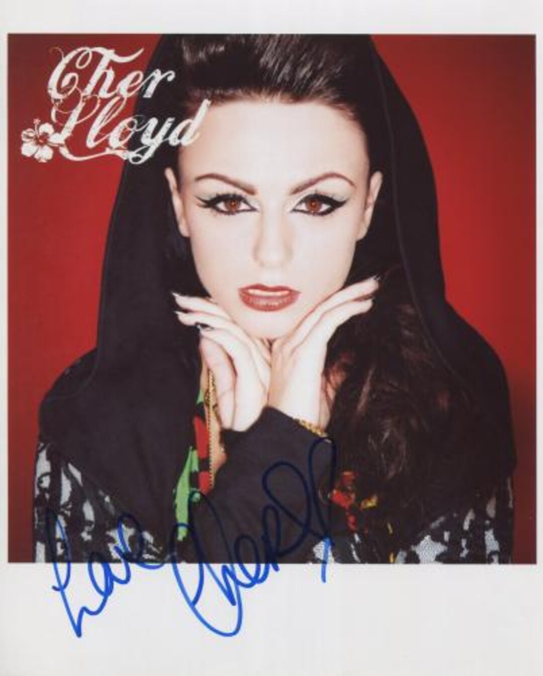 Cher Lloyd (welsh Singer) Signed 8" X 10" Photo + Certificate of ...