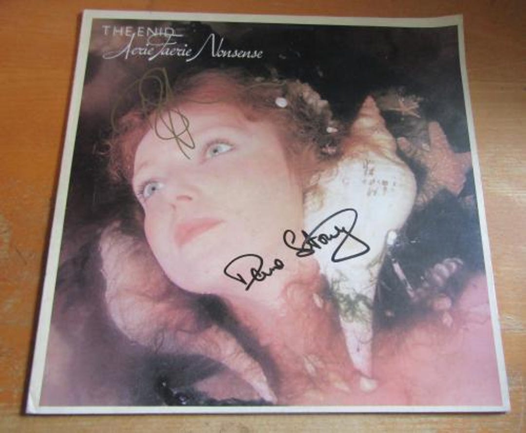 Robert John Godfrey the Enid SIGNED Vinyl Album LP + Certificate of ...