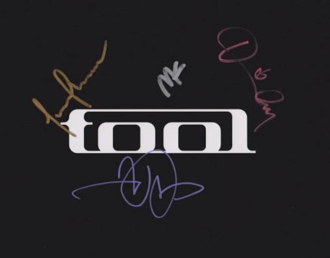 Tool (band) Danny Carey FULLY SIGNED 8" X 10" Photo + Certificate of ...