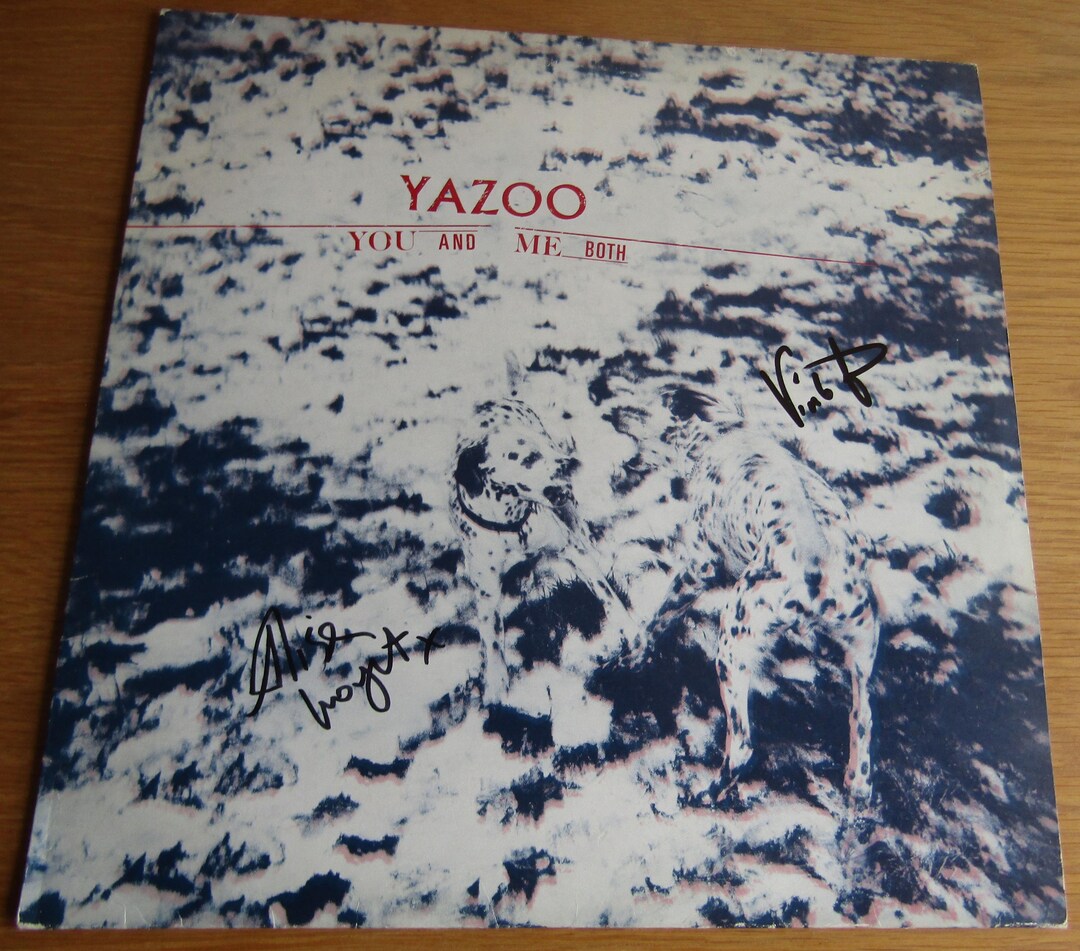 Yazoo Vince Clarke Alison Moyet SIGNED LP Album + Certificate of ...