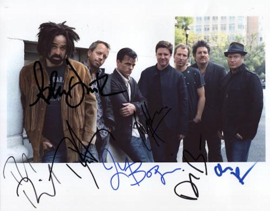 Counting Crows (band) Fully Signed 8" X 10" Photo + Certificate of ...