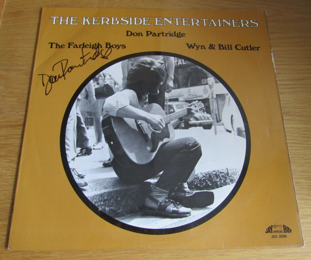 Don Partridge (english Singer) SIGNED Vinyl Album LP + Certificate of ...