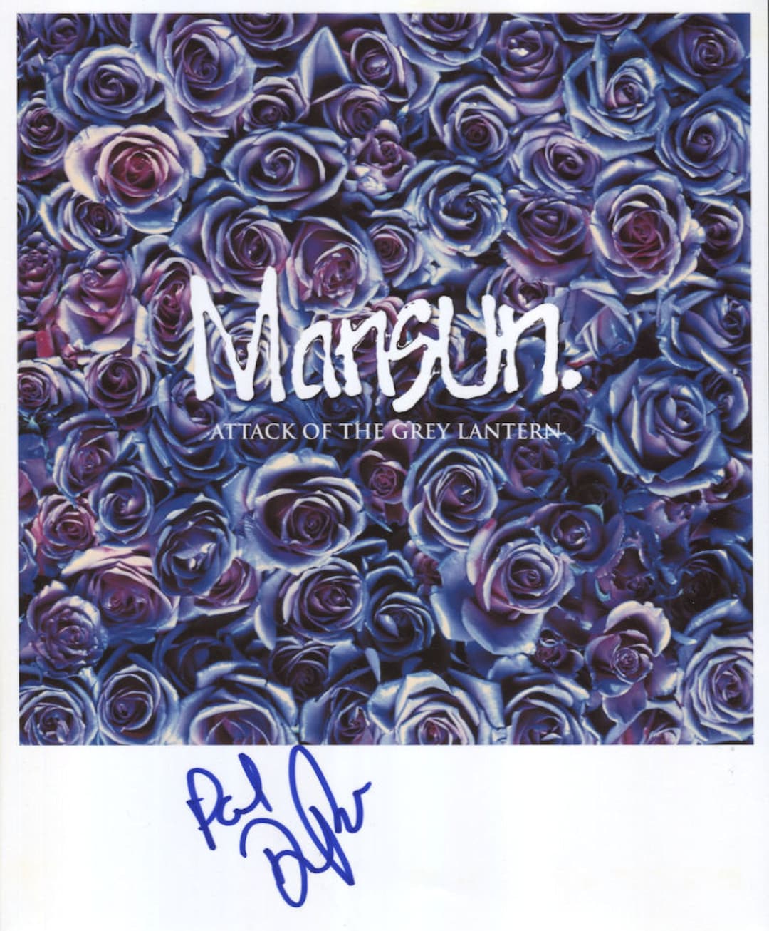 Mansun (band) Paul Draper Signed 8" X 10" Photo + Certificate of ...