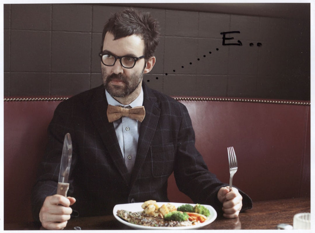 The Eels (band) Mark E Everitt SIGNED 8" X 10" Photo + Certificate of ...