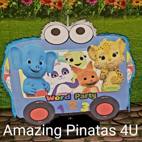 Clicket Clock Pinata Inspired the Word Party Birthday Party - Etsy