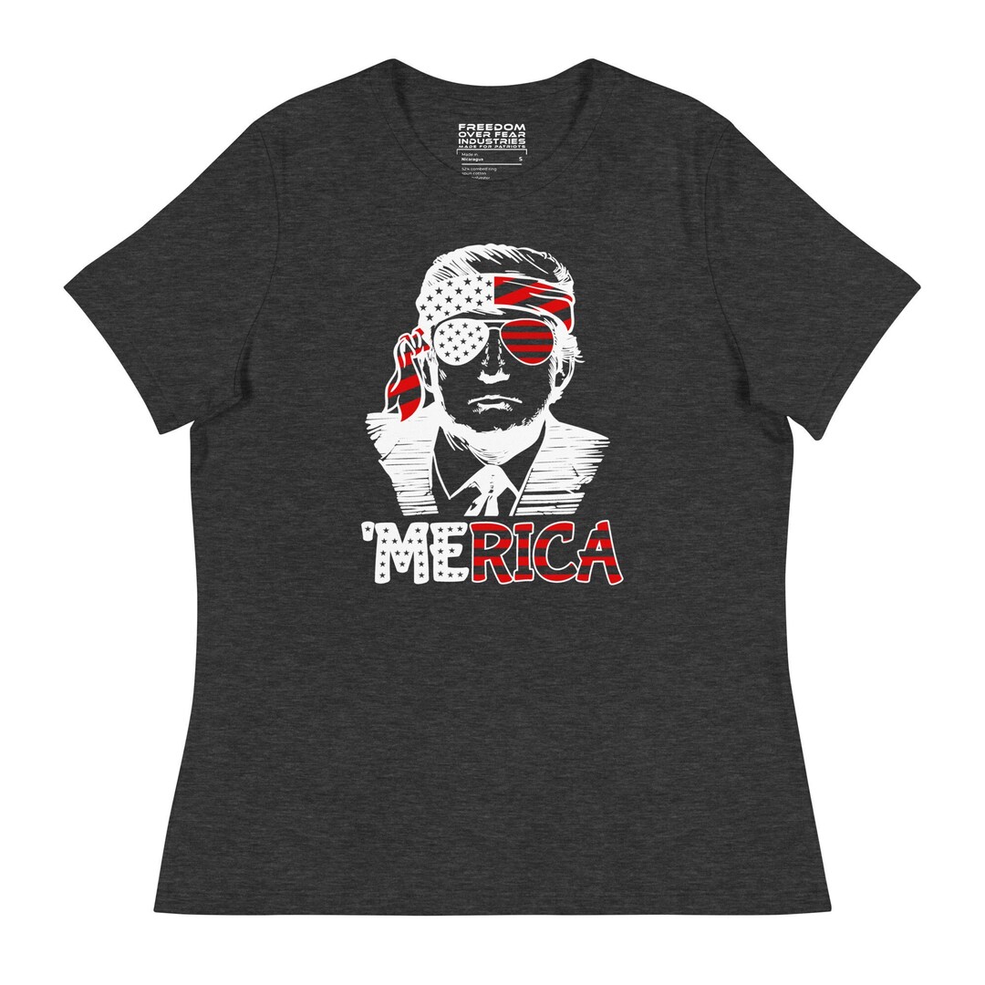 Merica Trump 2024 MAGA Save America Premium Women's - Etsy