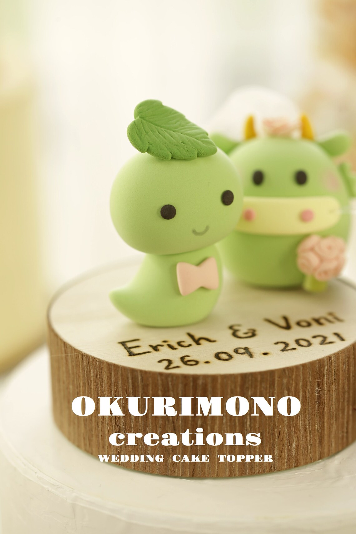 Dragon and Snake Wedding Cake Topperdragon Cake | Etsy