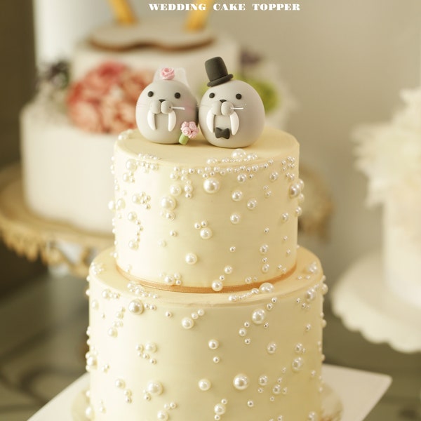 Walrus Cake Topper - Etsy