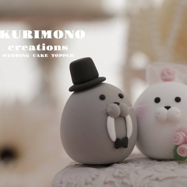 Walrus Cake Topper - Etsy