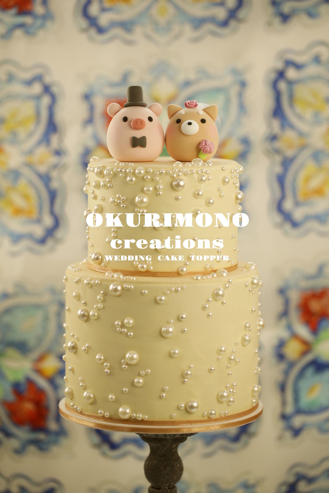 Shiba Inu and Piggy Cake Toppershiba Inu and Pig Wedding Cake - Etsy