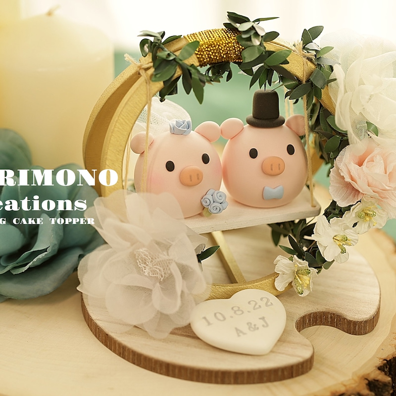 Pig Bride and Groom - Etsy