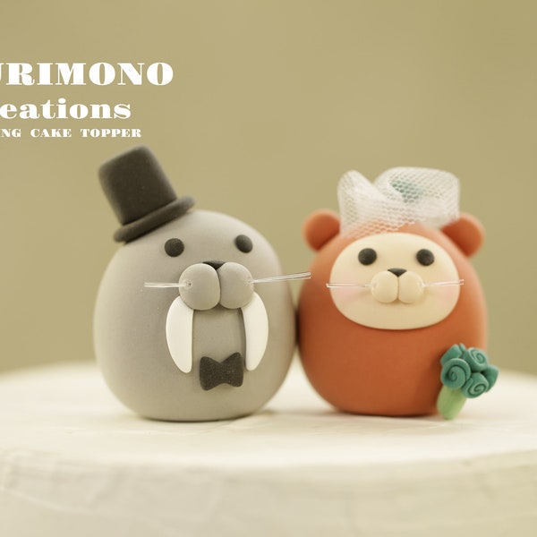 Walrus Cake Topper - Etsy