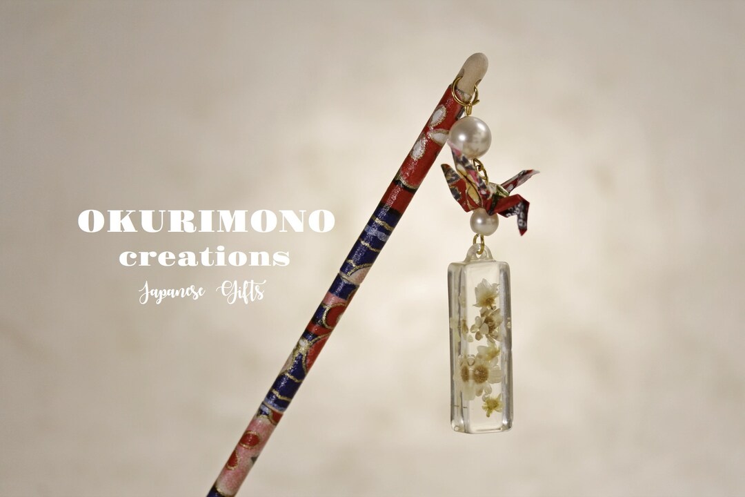 Japanese Hair Stick,kanzashi Geisha Hair Piece,orient Hair Jewelry ...