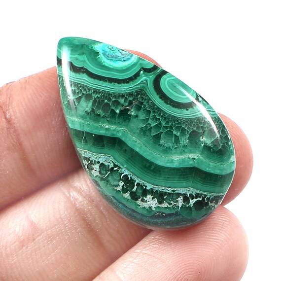 Natural Mexican Malachite Curated AAA Grade Selection Pear - Etsy