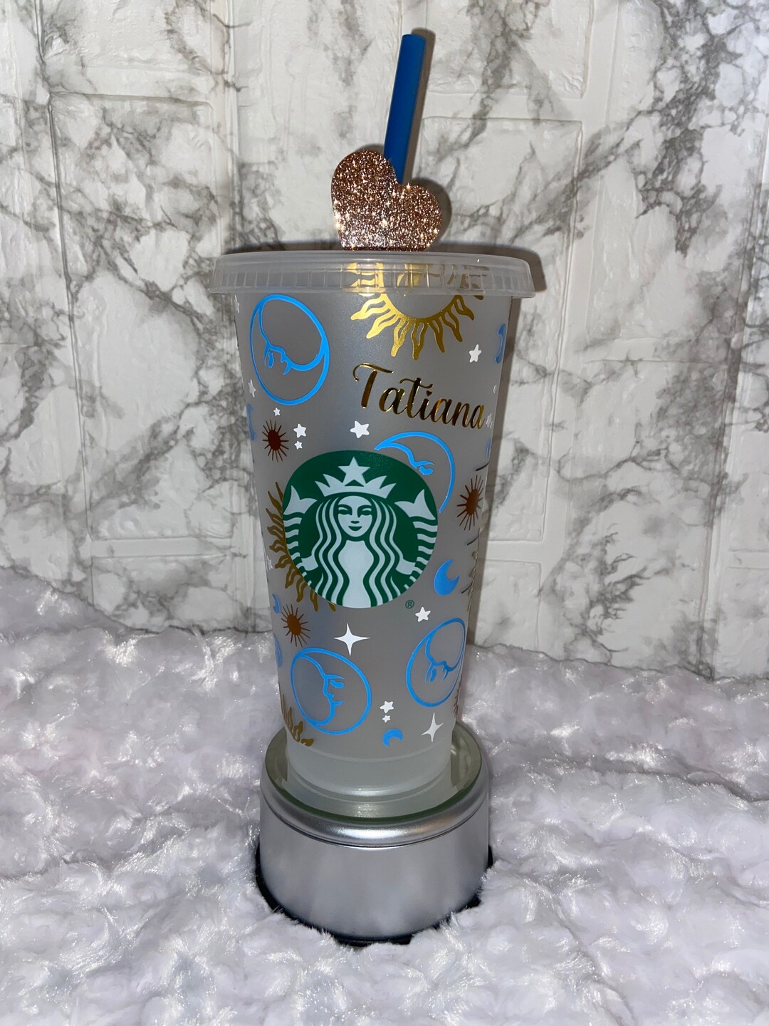 Celestial Custom Starbucks Cold Cup - Etsy