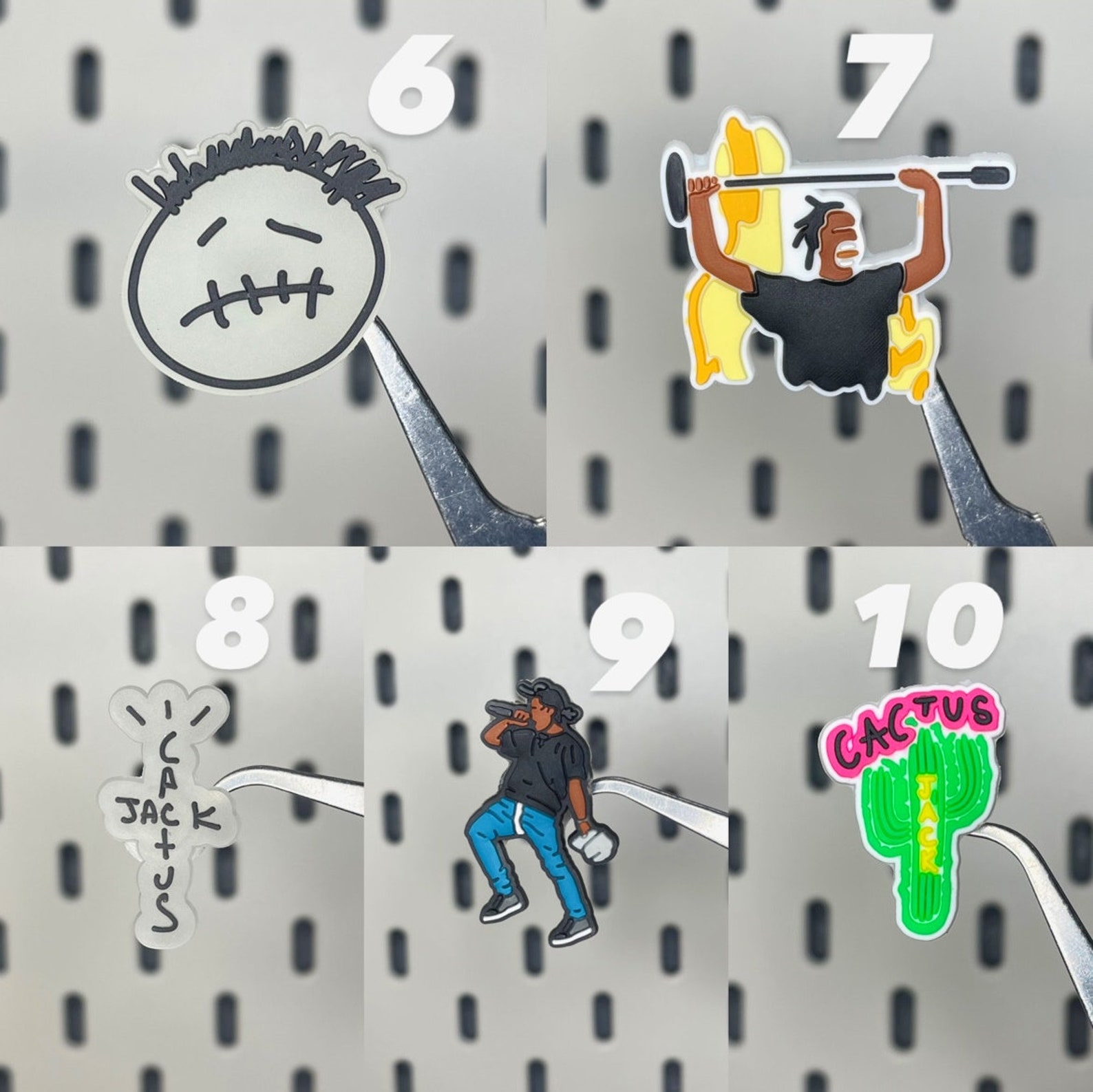 Rapper Shoe Charms - Etsy