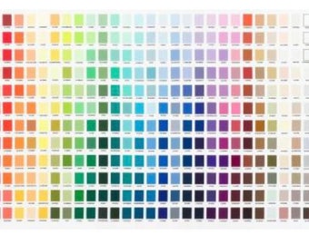 Moda Grunge Color Chart - Etsy