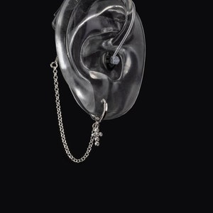 Deafmetal Hearing Aid Earring: Sterling Silver Attachment - Etsy