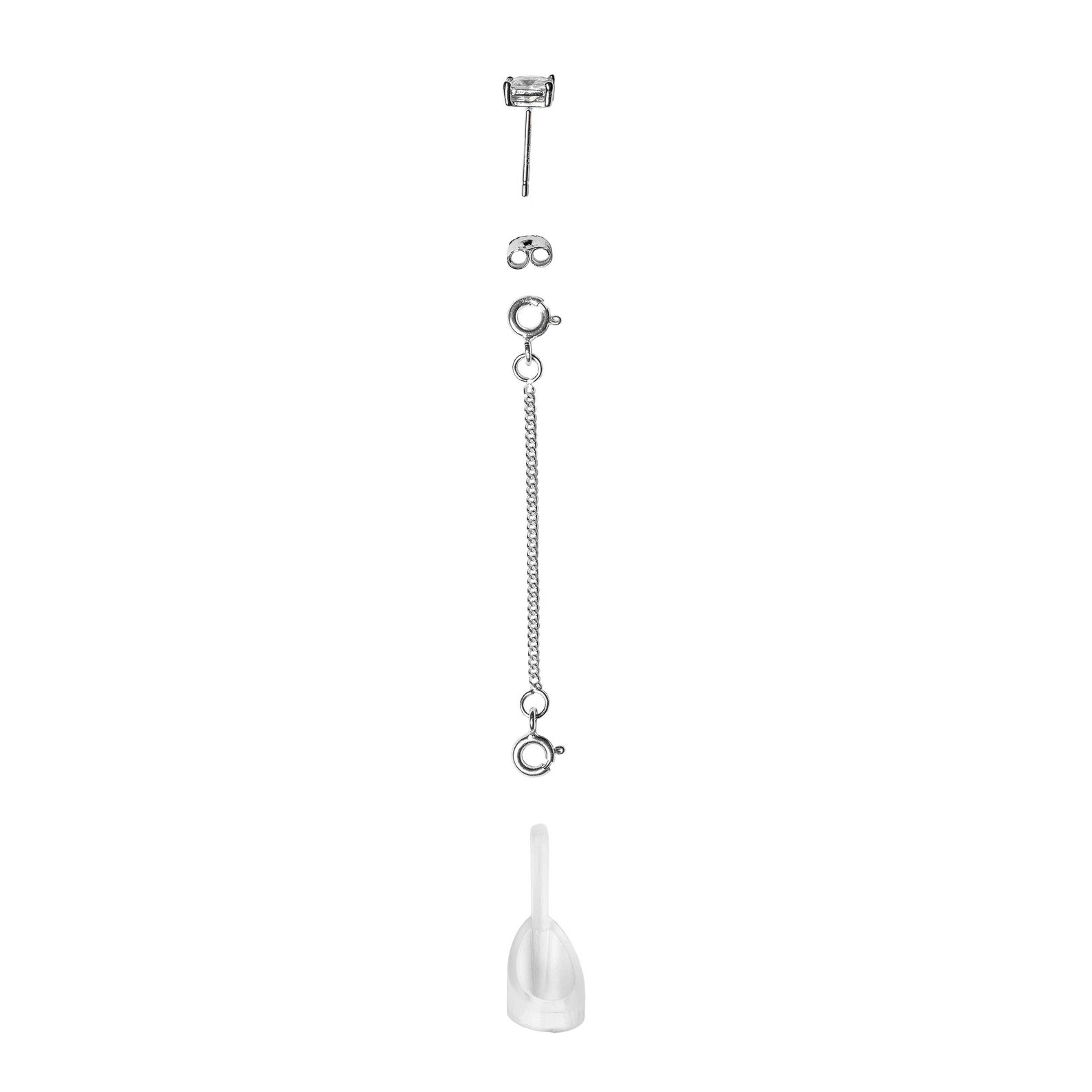 Hearing Aid Retention Chain + Deafmetal Holster Keeps Hearing Aids ...