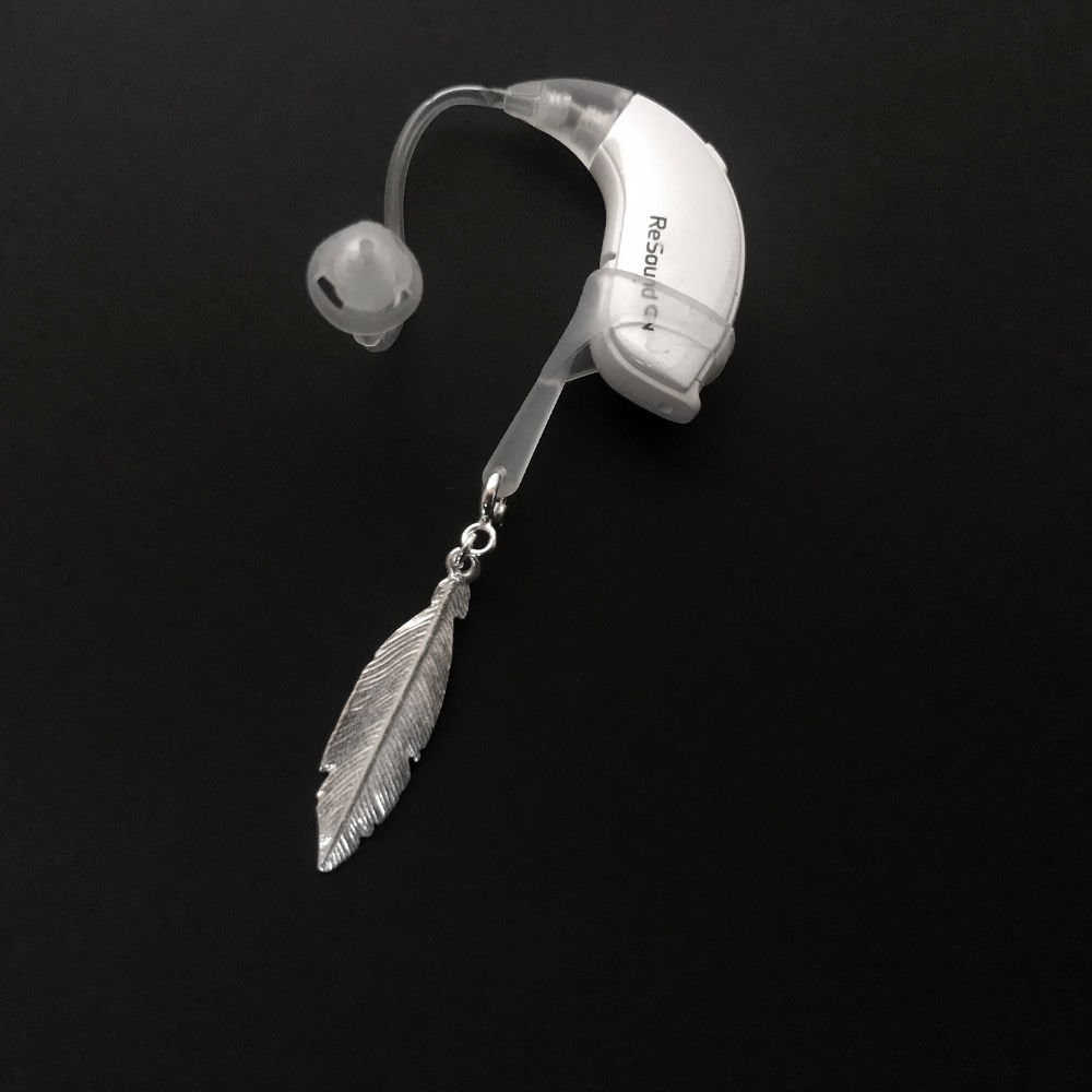 Deafmetal Hearing Aid Jewelry Kit With Included Deafmetal Holster ...