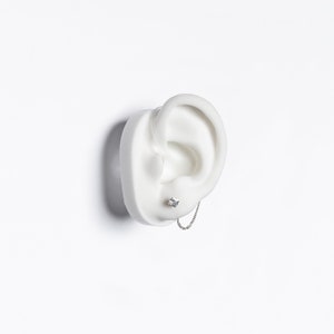 Deafmetal Hearing Aid Earring: Sterling Silver Attachment - Etsy