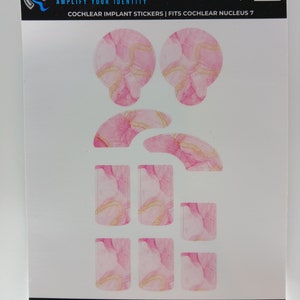 Hearskins Cochlear Nucleus 7 or 8 Skins Stickers Cochlear Implant ...