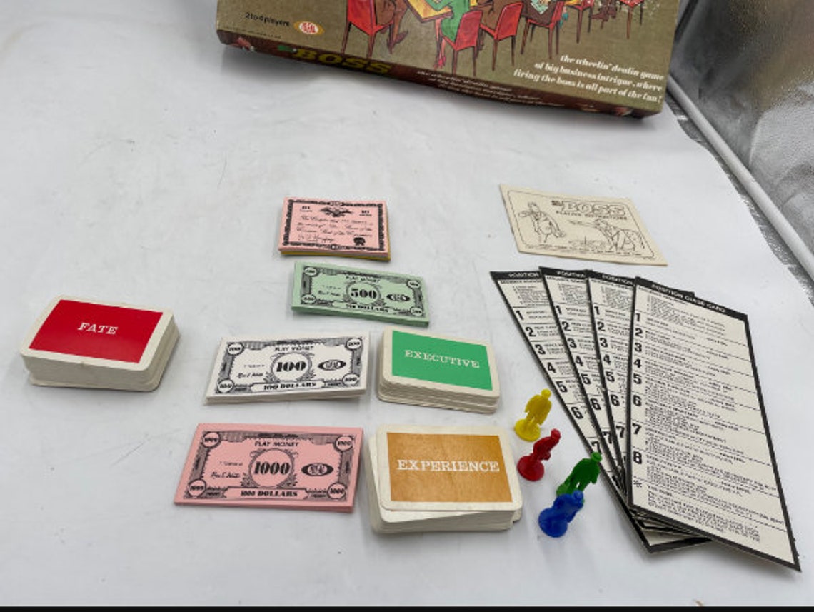 The boss board game | Etsy