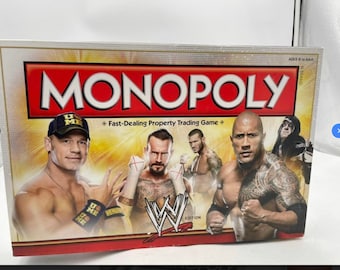 Wwf Board Game Wwe - Etsy