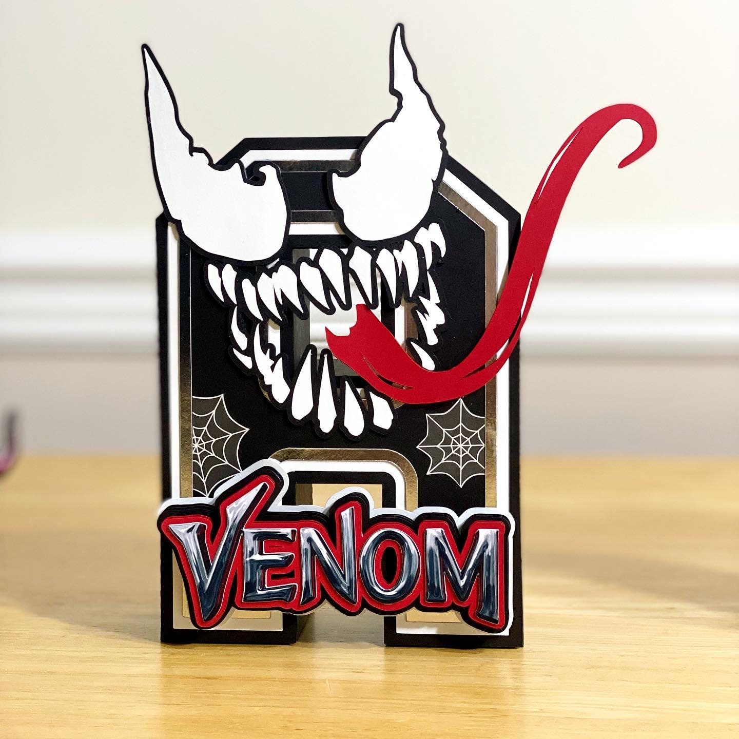 VENOM 3D LETTER - Etsy