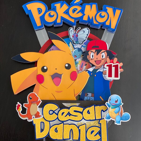 Mewtwo Cake Topper - Etsy