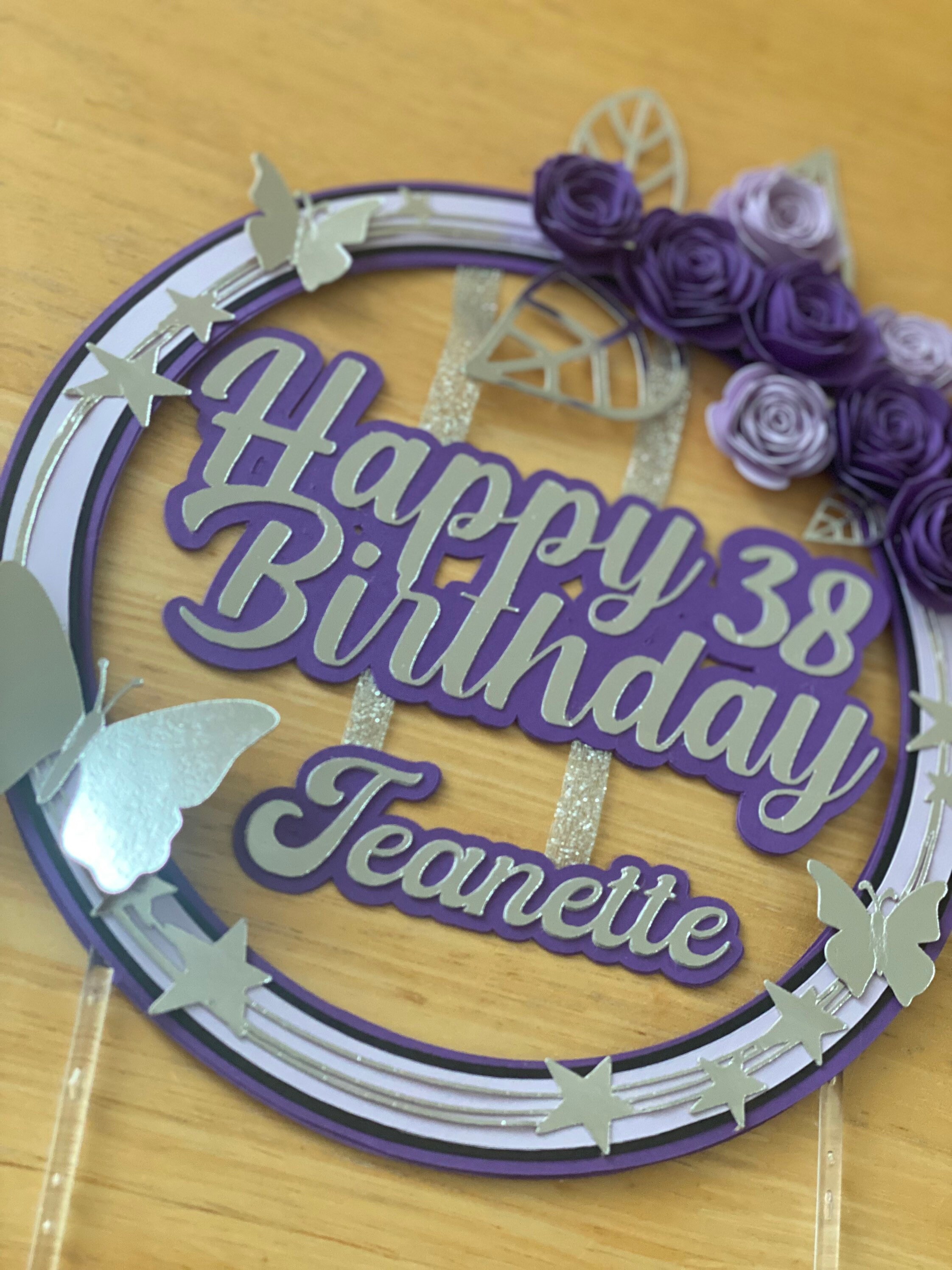 Girl Cake Topper - Etsy