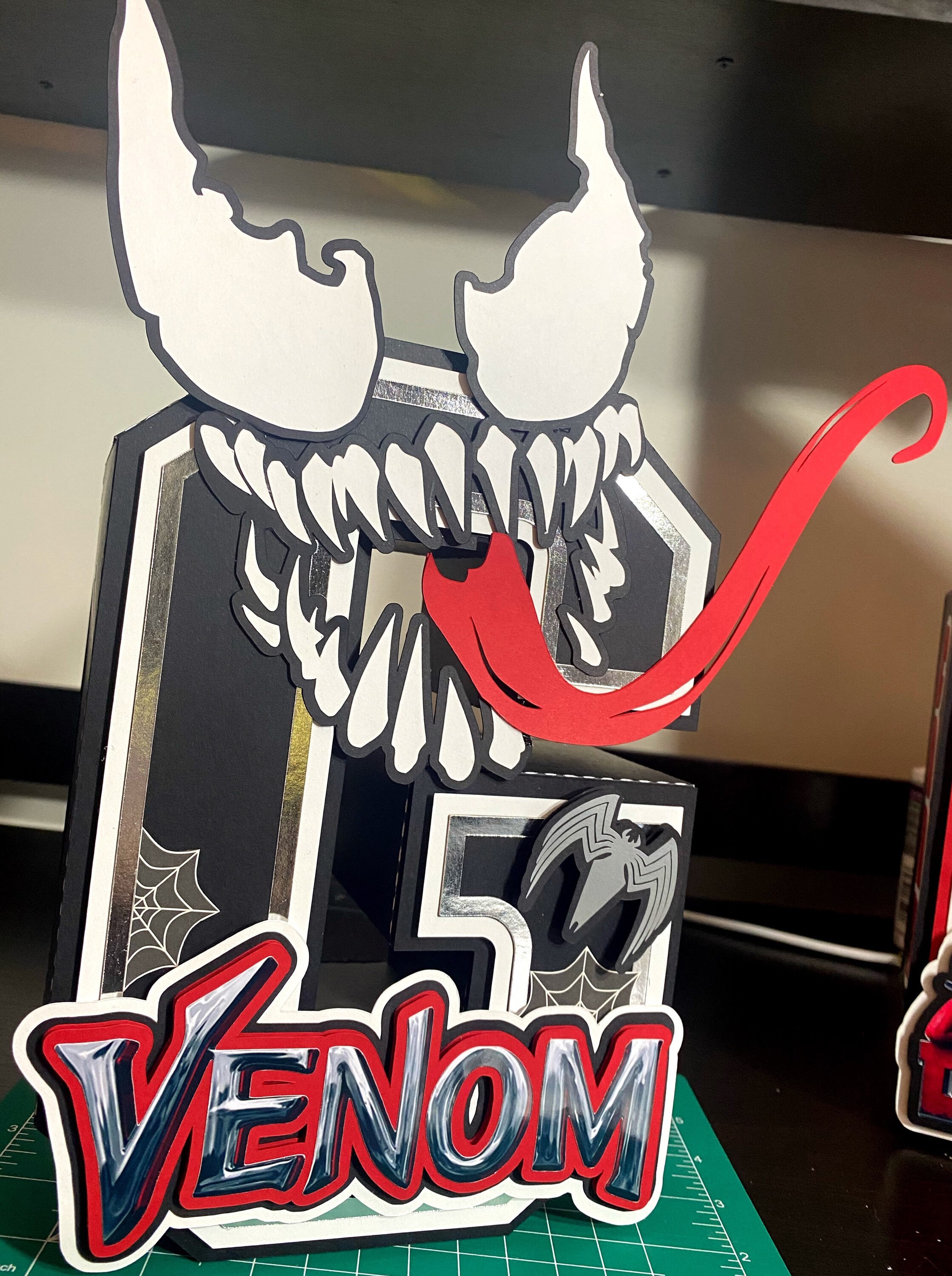 VENOM 3D LETTER - Etsy