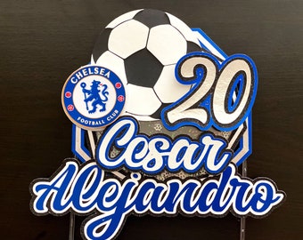 Chelsea Birthday Cake Topper - Etsy
