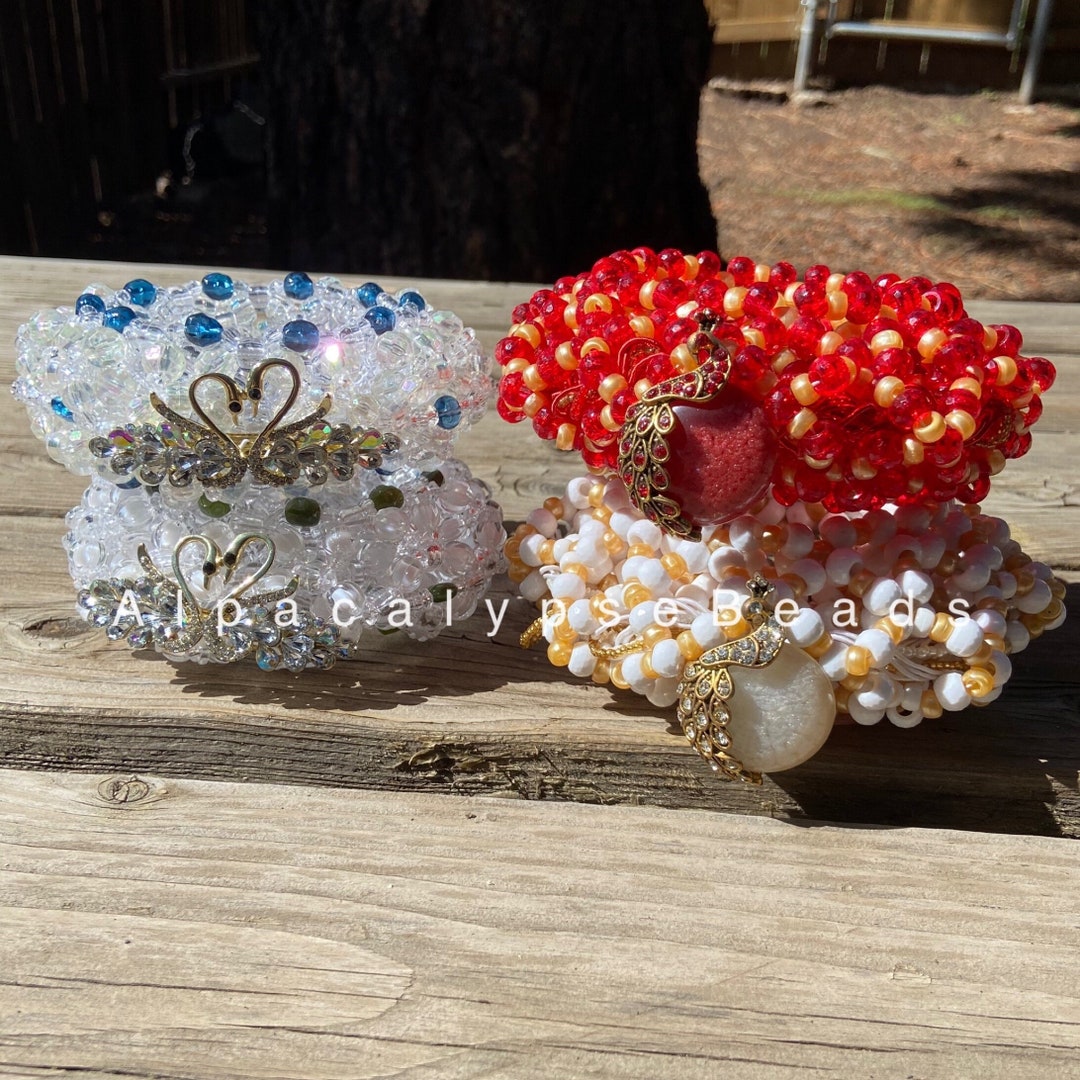 Crystal Peacock & Peacock Pendant Kandi - Etsy