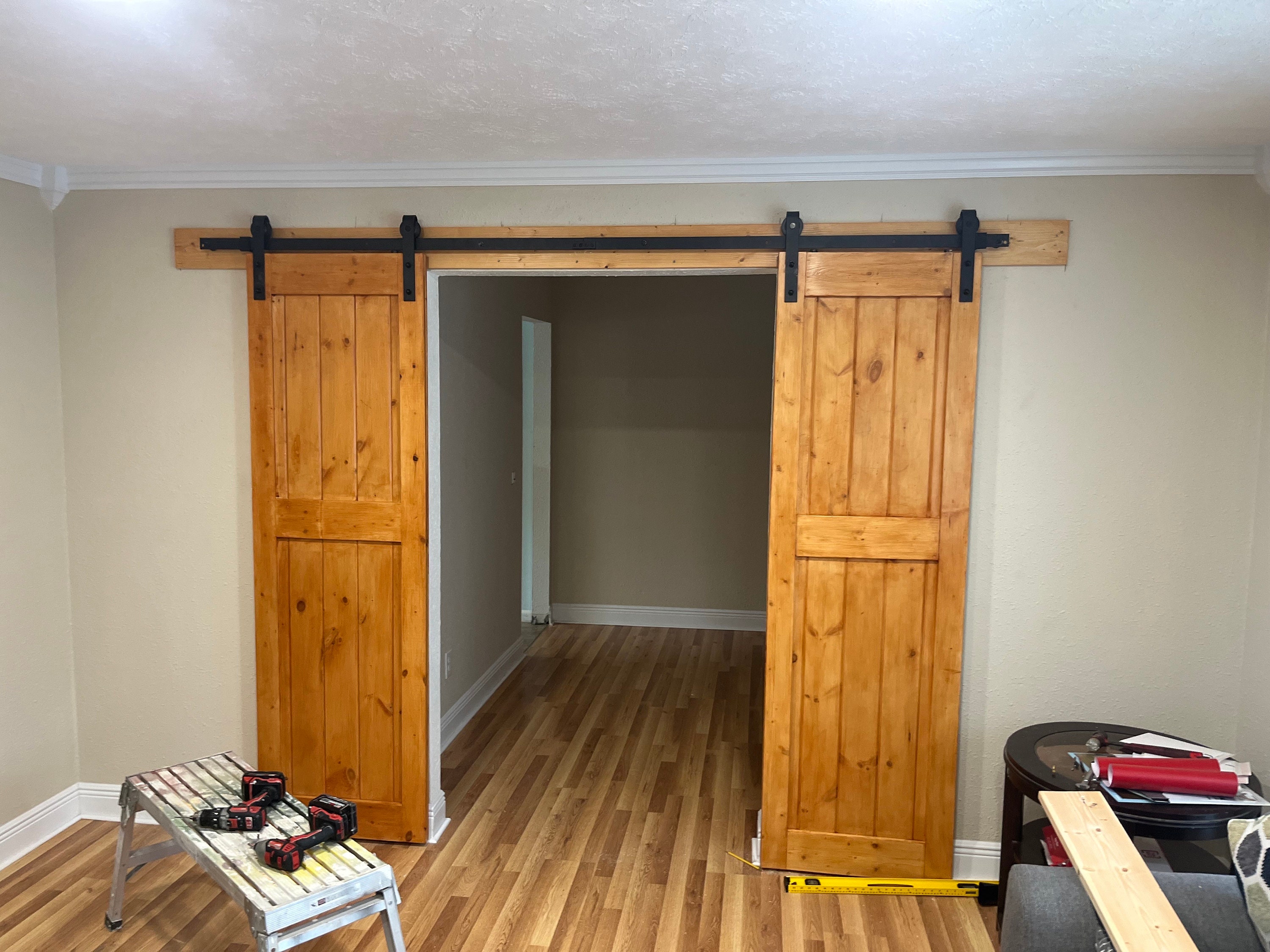 Custom Barn Doors in Your Size Made to Order. Solid Wood- Paint or ...